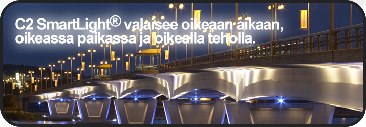 C2 SmartLight Oy, Tievalaistuksen ohjaus, katuvalojen ohjaus ...
